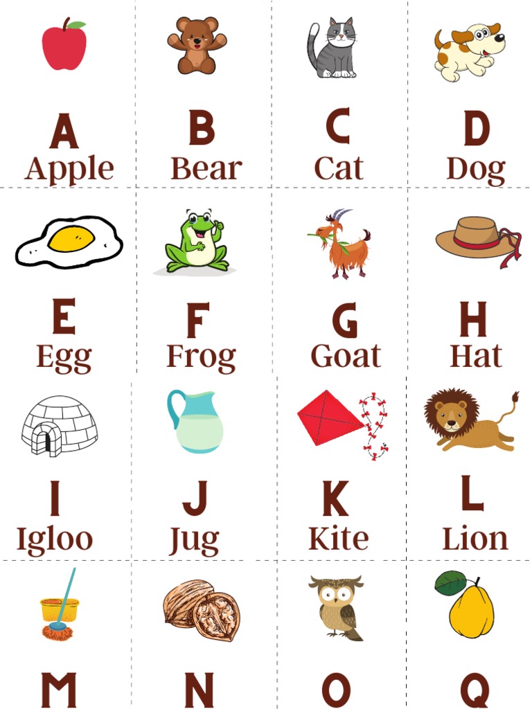 Alphabet Cards | PDF