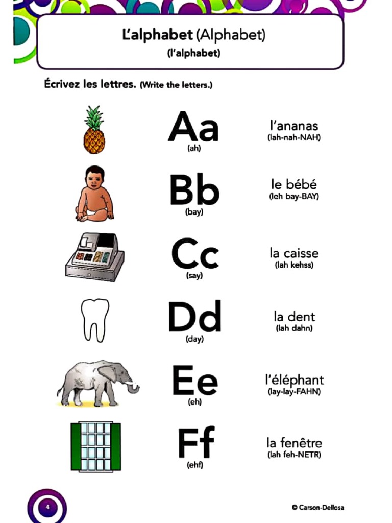 Alphabet et prononciation en français | PDF