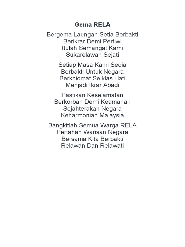 Gema RELA | PDF