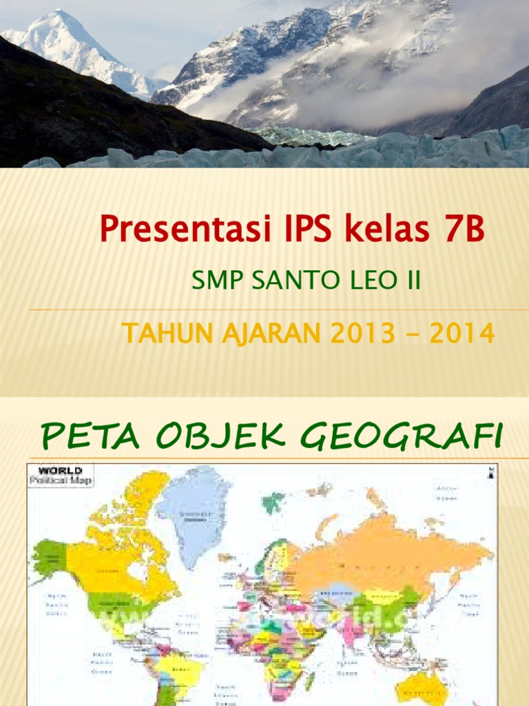 Peta, Atlas, dan Globe: Panduan IPS Kelas 7B | PDF | Ilmu Sosial ...