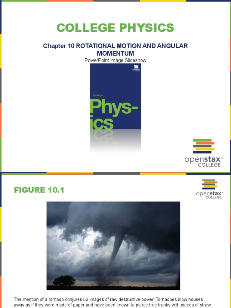 College Physics: Chapter 10 Rotational Motion and Angular Momentum | Download Free PDF ...