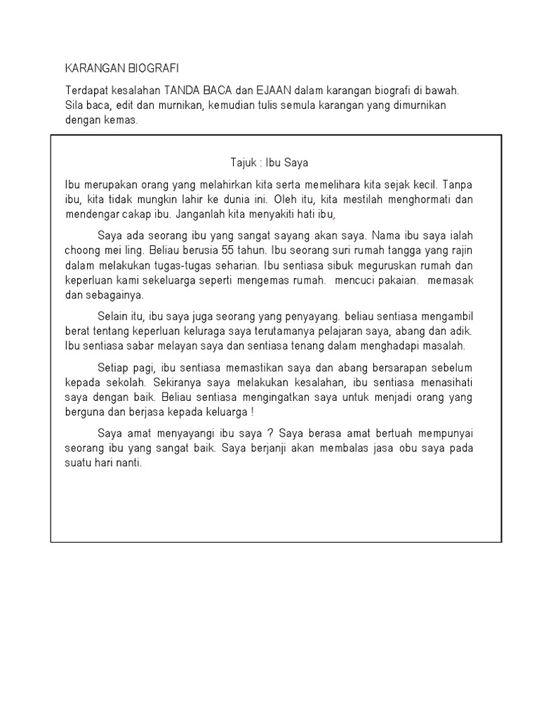 Edit Dan Murnikan Karangan Biografi Pdf