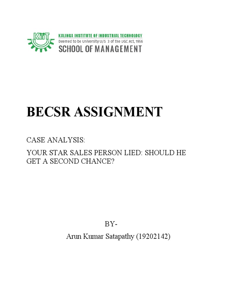 Becsr Assignment - 19202142 - Sec - C | PDF | Economies | Social Institutions