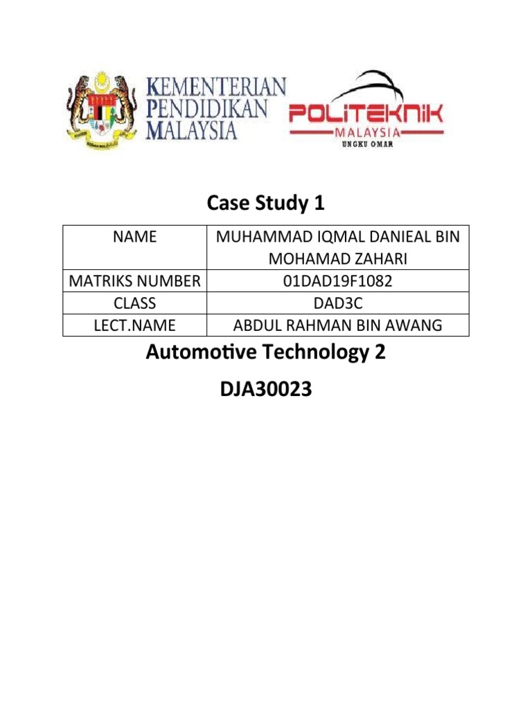 Case Study 1 | PDF