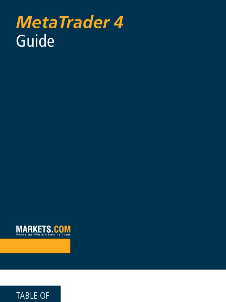 mt4 Guide | PDF | Order (Exchange) | System Software