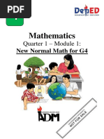 MATH Grade 4 Quarter 1 Module 1 FINAL | PDF | Learning | Numbers