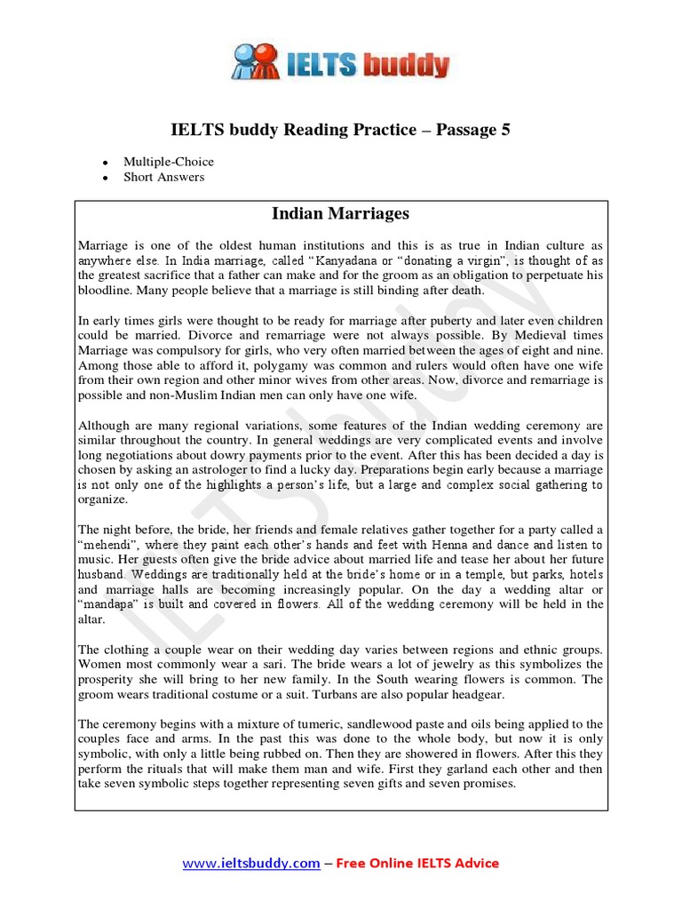 Indian Marriage Traditions Explained | PDF