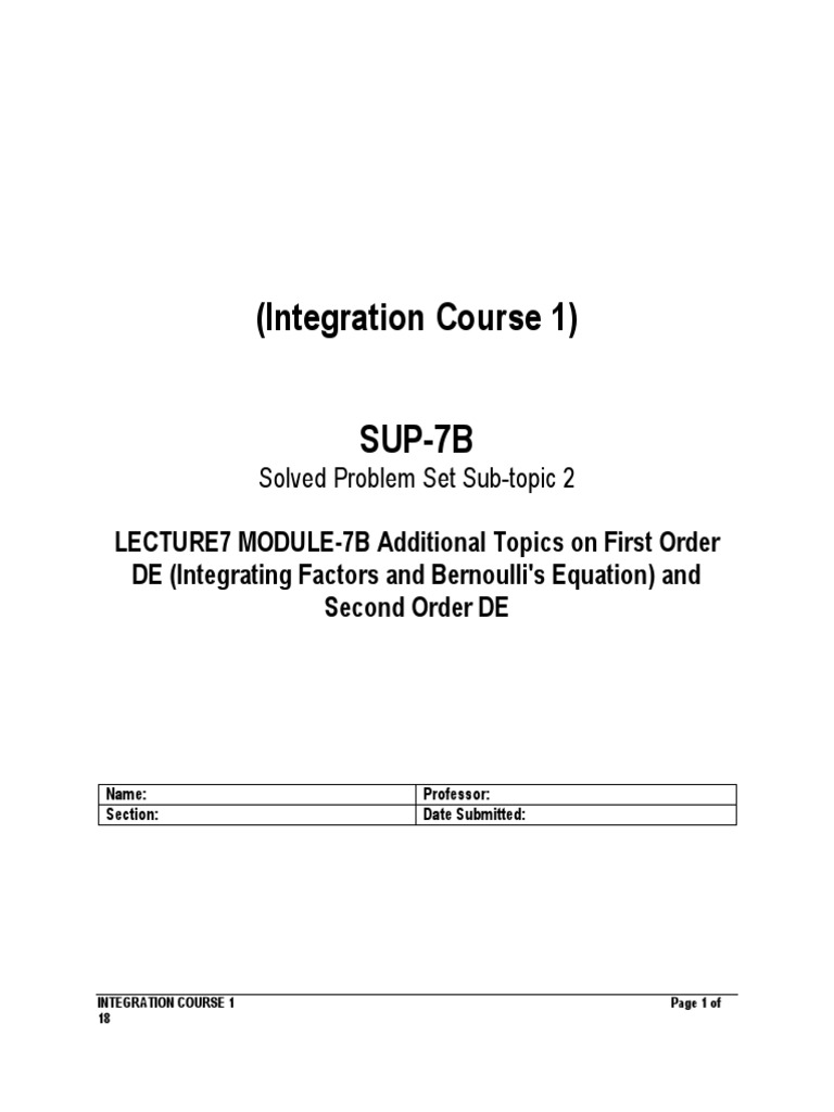 Sup 7B | PDF | Equations | Mathematical Objects