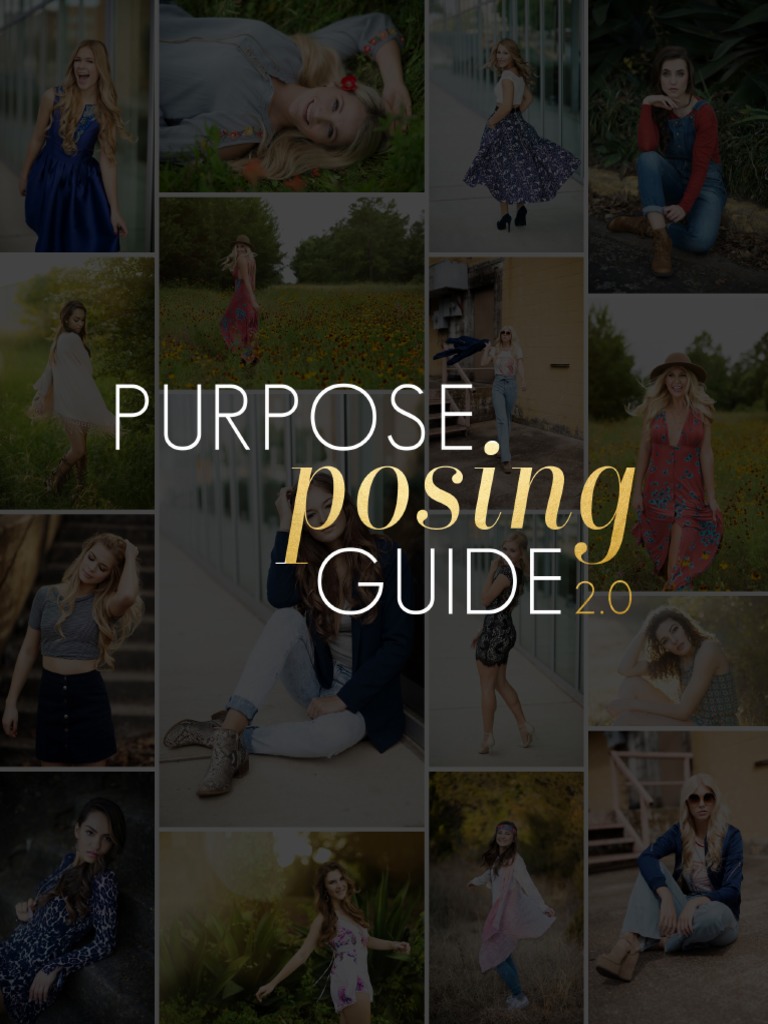PURPOSE Posing Guide V2 - Magcloud Print | PDF | Hand | Elbow