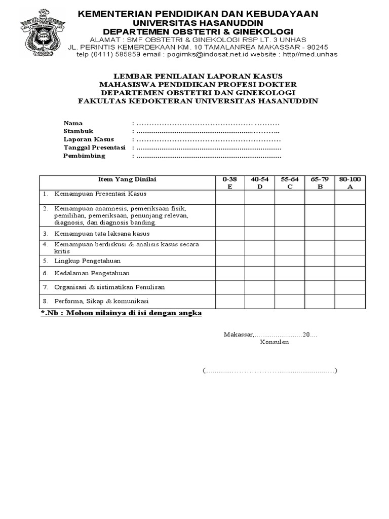 LP Laporan Kasus Dan SOOCA | PDF