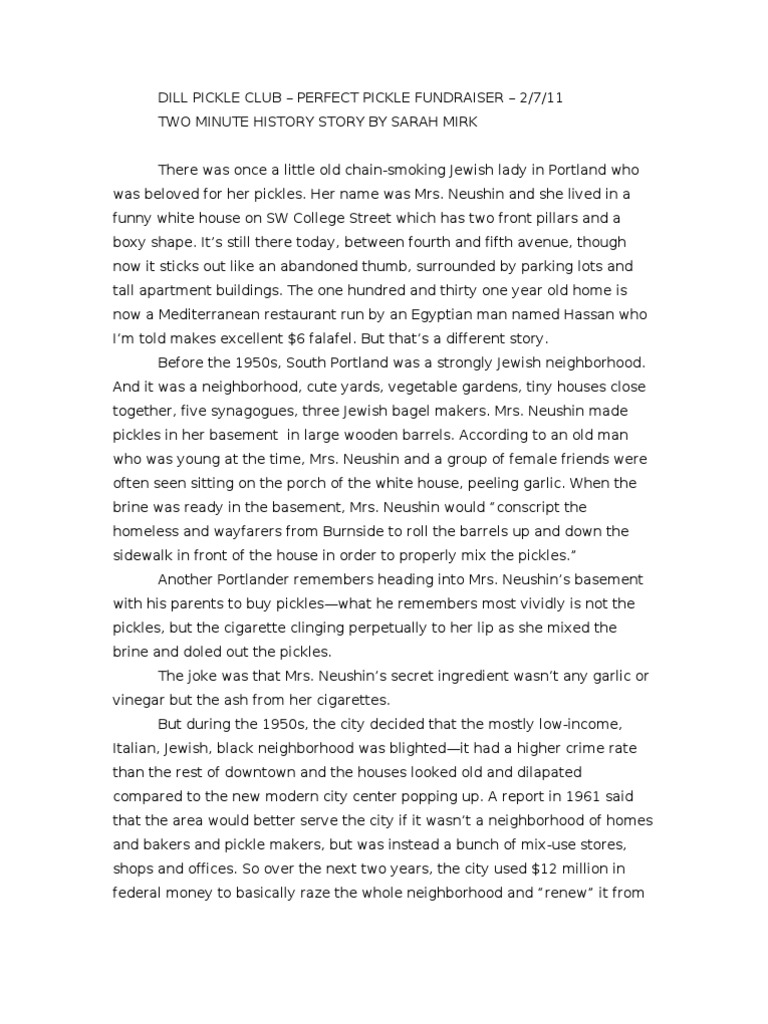 Mrs. Neushin's Pickles | Pickled Cucumber | Cuisine