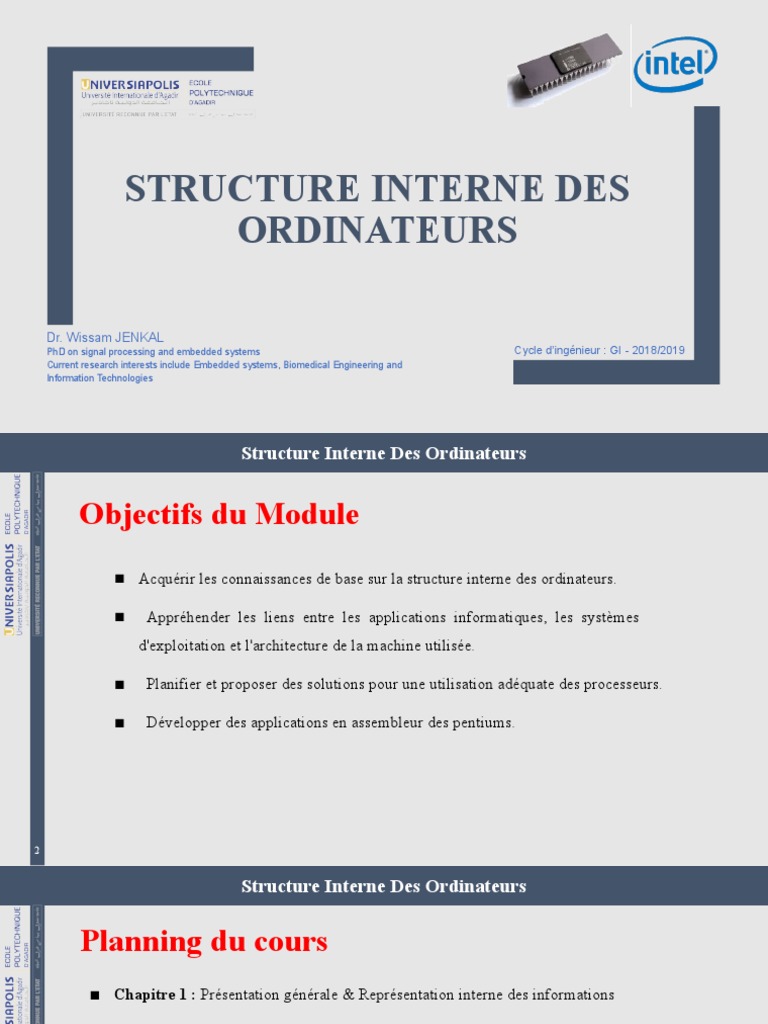 Cours Archi S1 | PDF | Programme informatique | Programmation