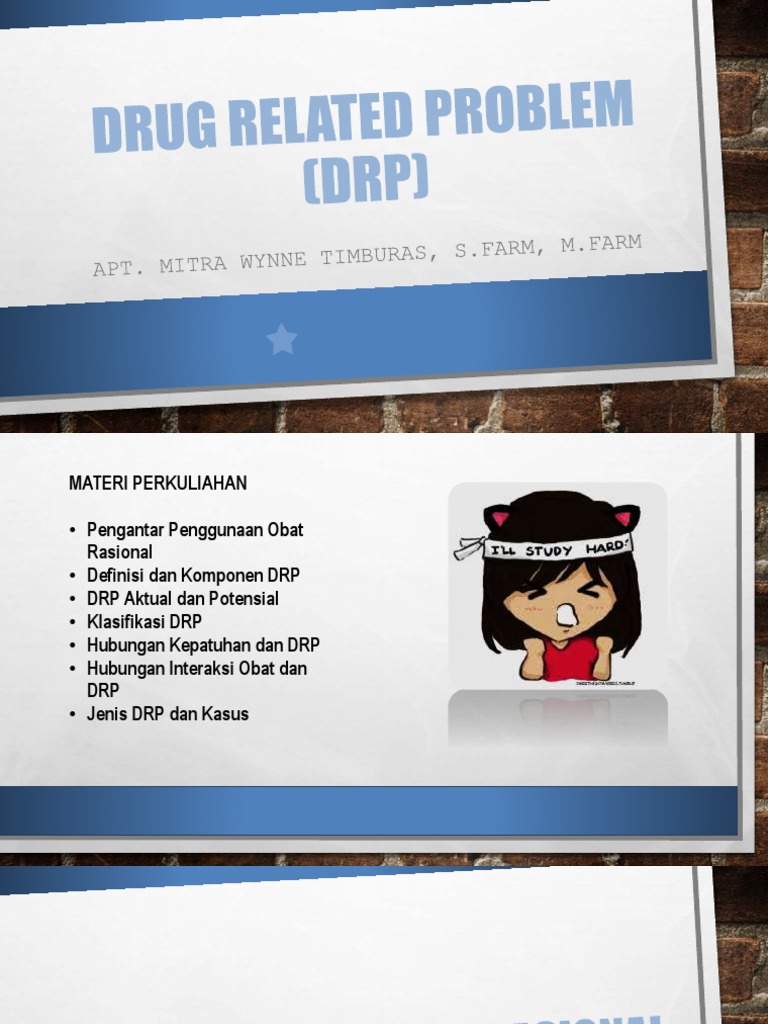 Drug Related Problem (DRP) PDF | PDF