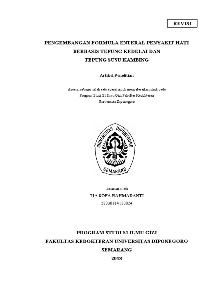 Tugas Akhir Tia Sofa R | PDF | Pengembangan Diri | Kesehatan Holistik