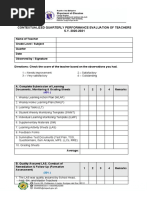LAC Session Evaluation Tool | PDF