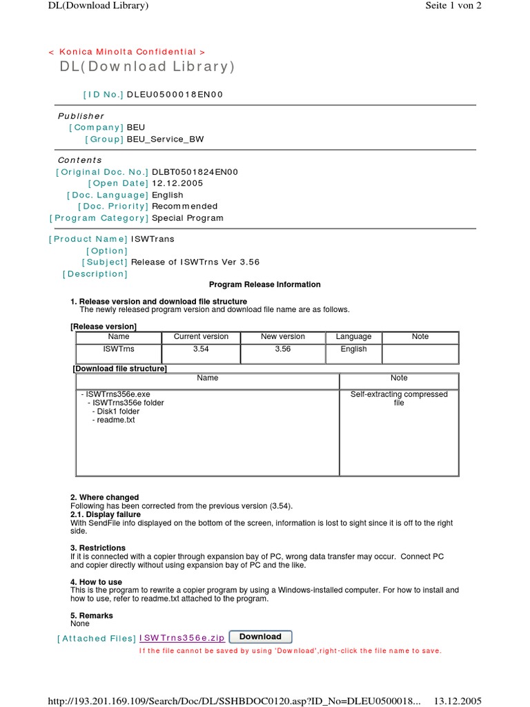 DL (Download Library) : DLEU0500018EN00 | PDF | Zip (File Format ...