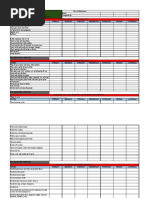 Bar Check List | PDF