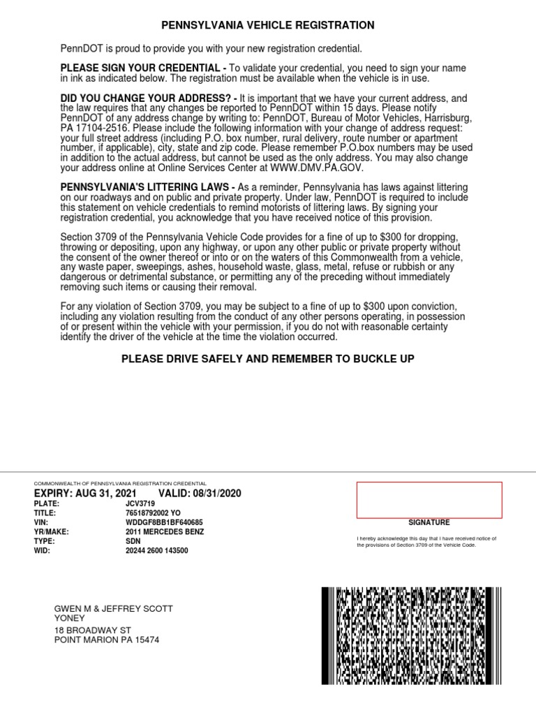 Mercedes Reg Renew 2020 PDF | PDF | Department Of Motor Vehicles | Government Information