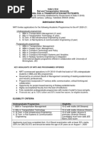 Ph.D Application Summary | PDF