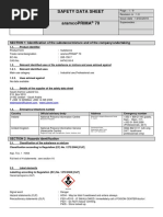 Sample MSDS - Coking Coal (SDS SGS) | PDF | Firefighting | Dangerous Goods