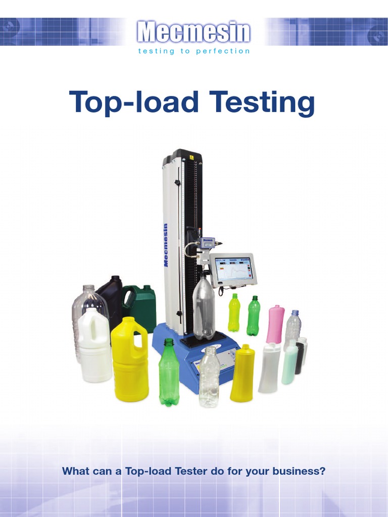Top-Load Testing: What Can A Top-Load Tester Do For Your Business ...