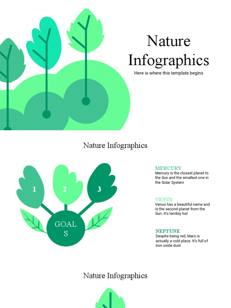 Nature Infographics by Slidesgo | PDF | Solar System | Planets