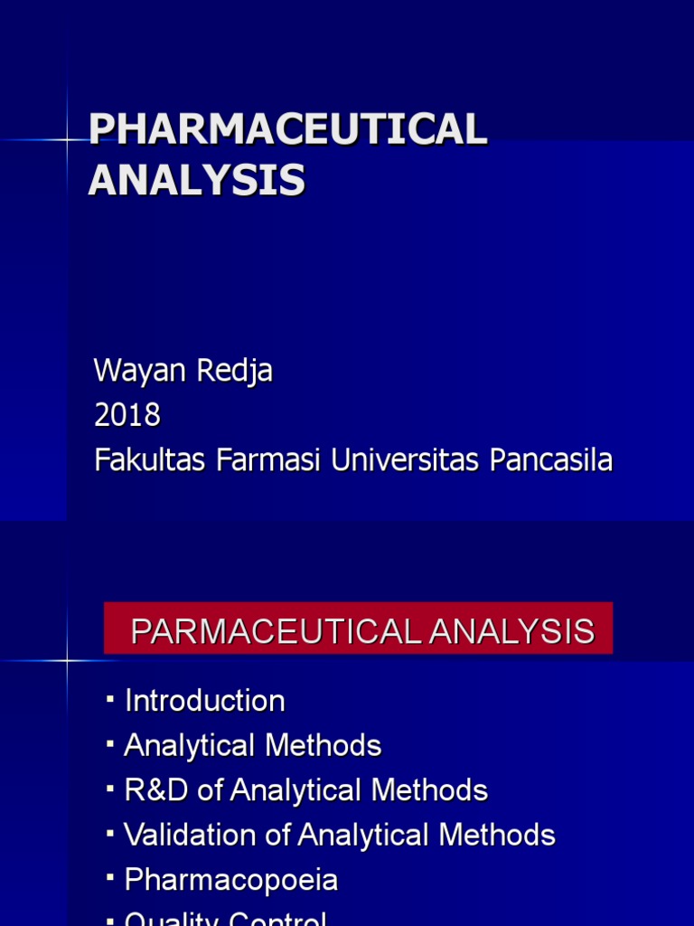 Pharmaceutical Analysis | PDF | Chromatography | Thin Layer Chromatography