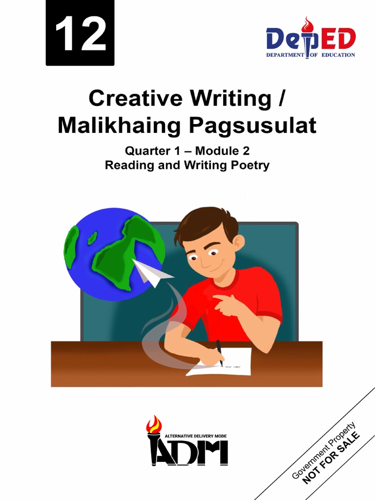 Creative Writing11 - q1 - m2 - Reading and Writing Poetry - v3 PDF | PDF | Metre (Poetry) | Poetry