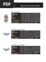 Bershka Size Chart | PDF | Human Appearance | Dress Codes