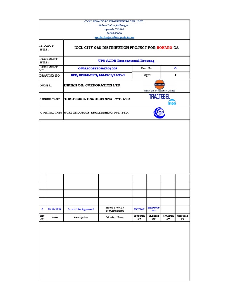 UPS ACDB Dimensional Drawing | PDF | Science | Engineering