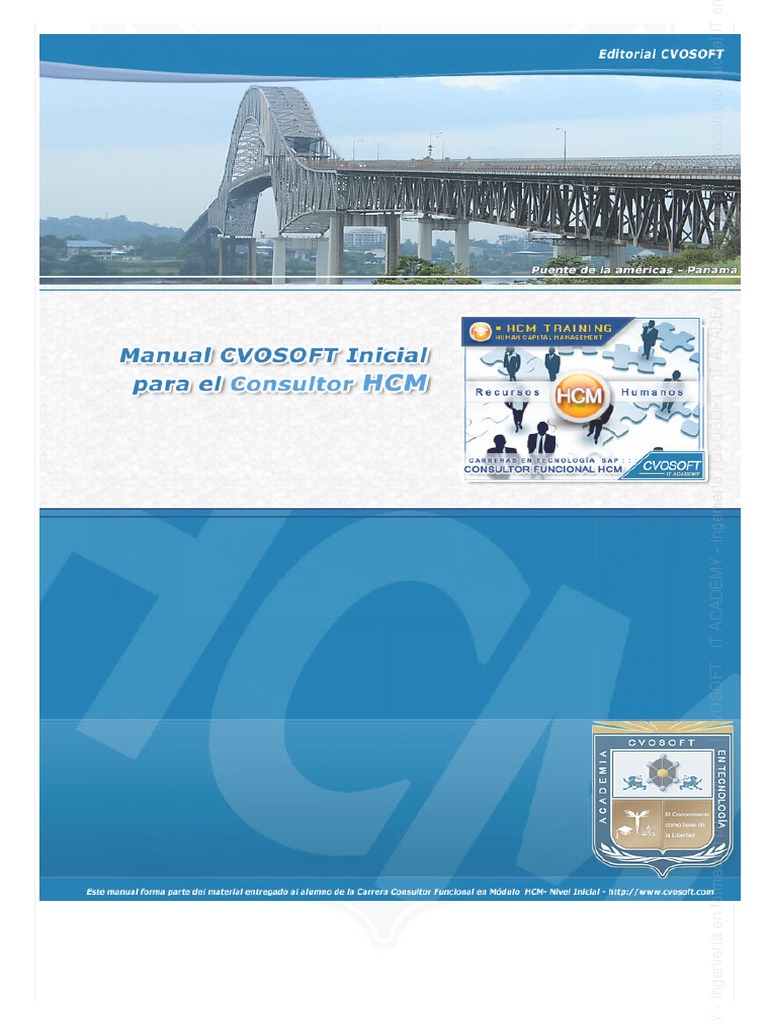 Manual SAP HCM Inicial PDF | PDF | Sap Se | Planificación de recursos ...