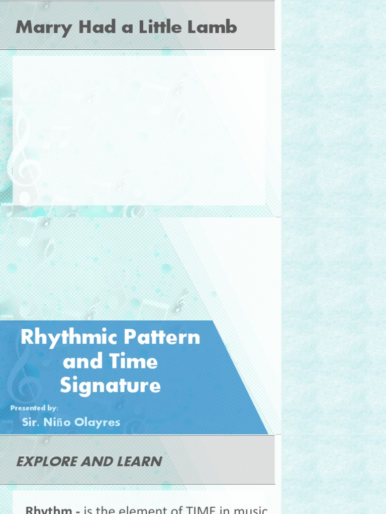 Marry Had A Little Lamb | PDF