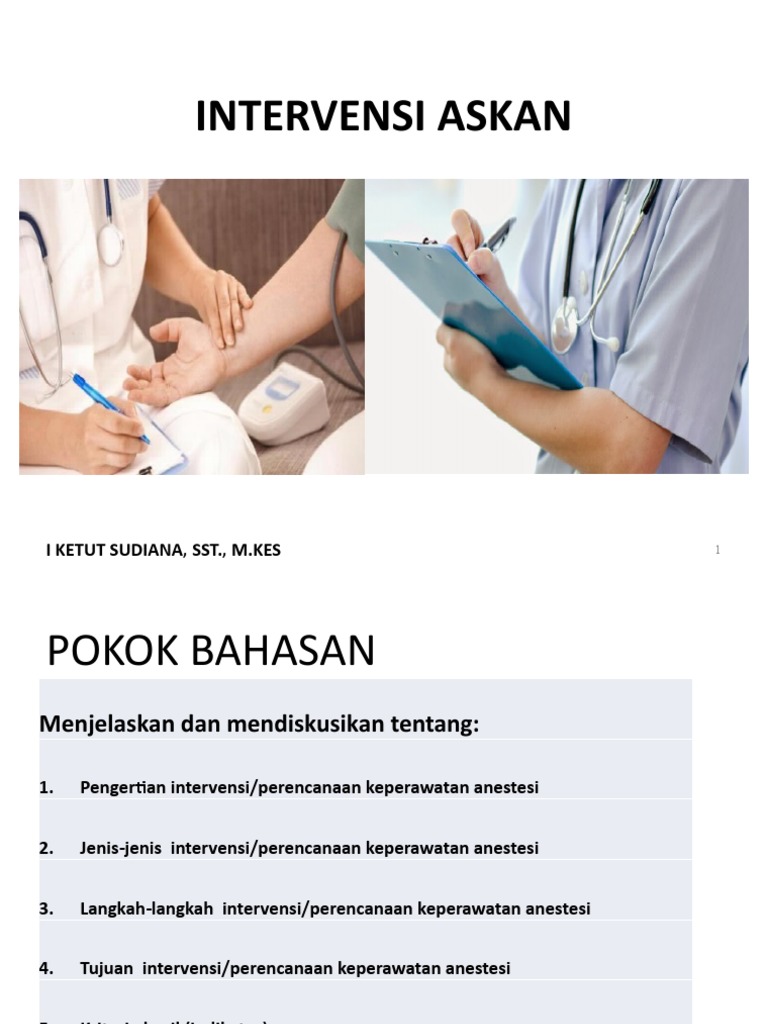 Intervensi Askan-1 | PDF
