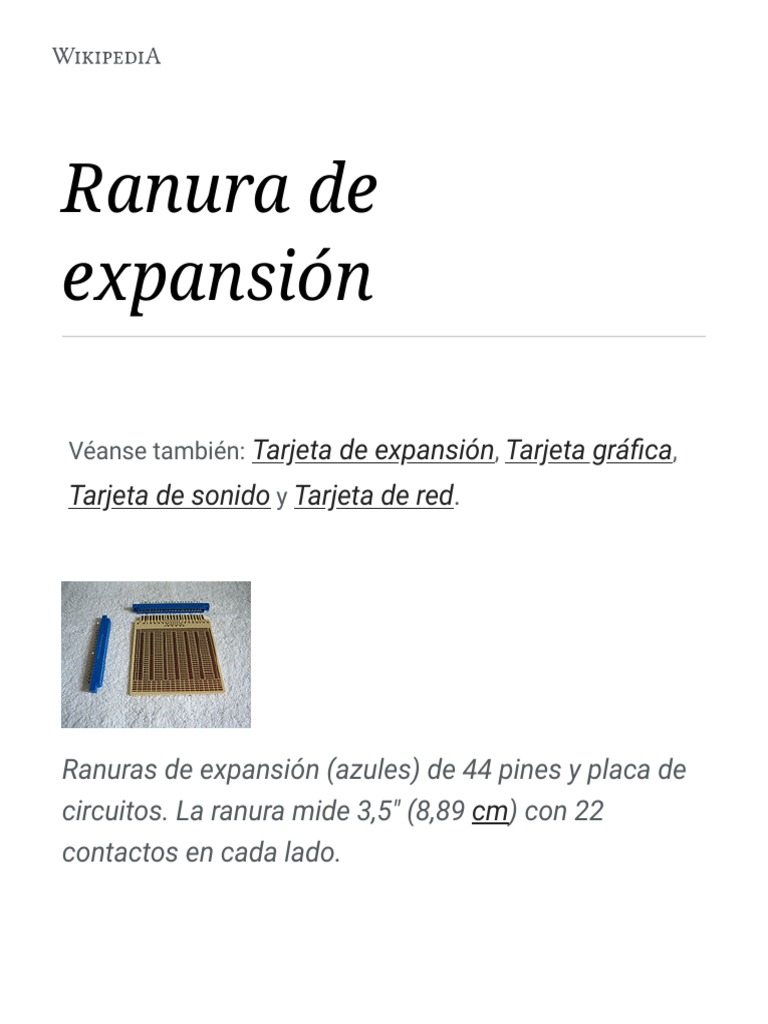 Tipos de Ranuras | PDF | Ingeniería Electrónica | Protocolos de capa física