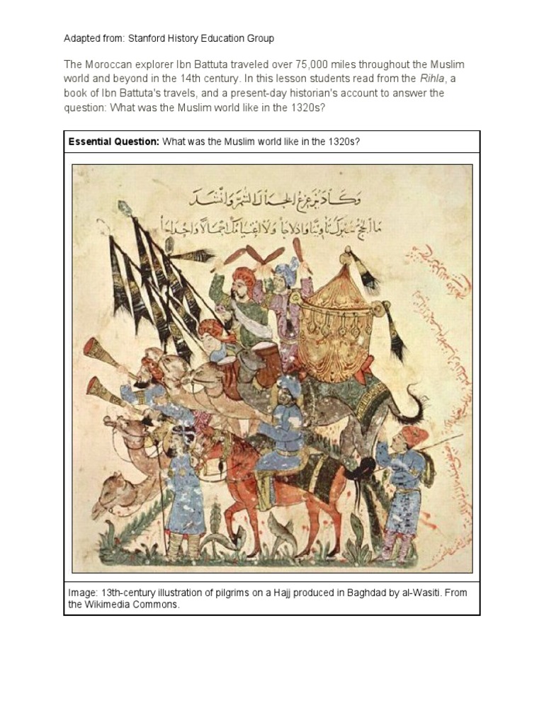 Ibn Battuta Documents | PDF