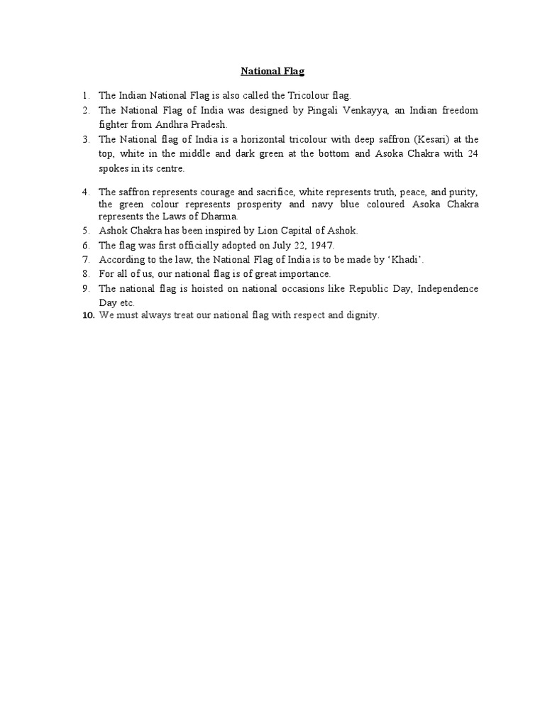 National Flag | PDF