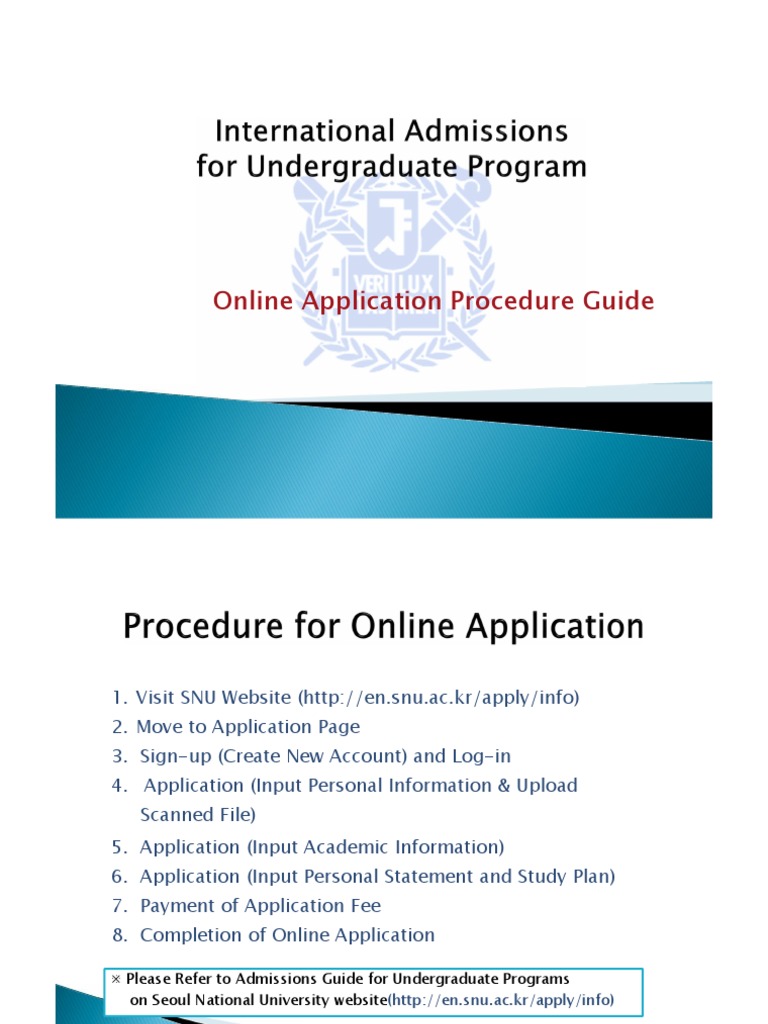Online Application Procedure Guide | PDF | Fee | Payments