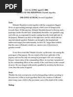 US vs. Ah Chong Case Digest | PDF | Crime & Violence | Crime Thriller