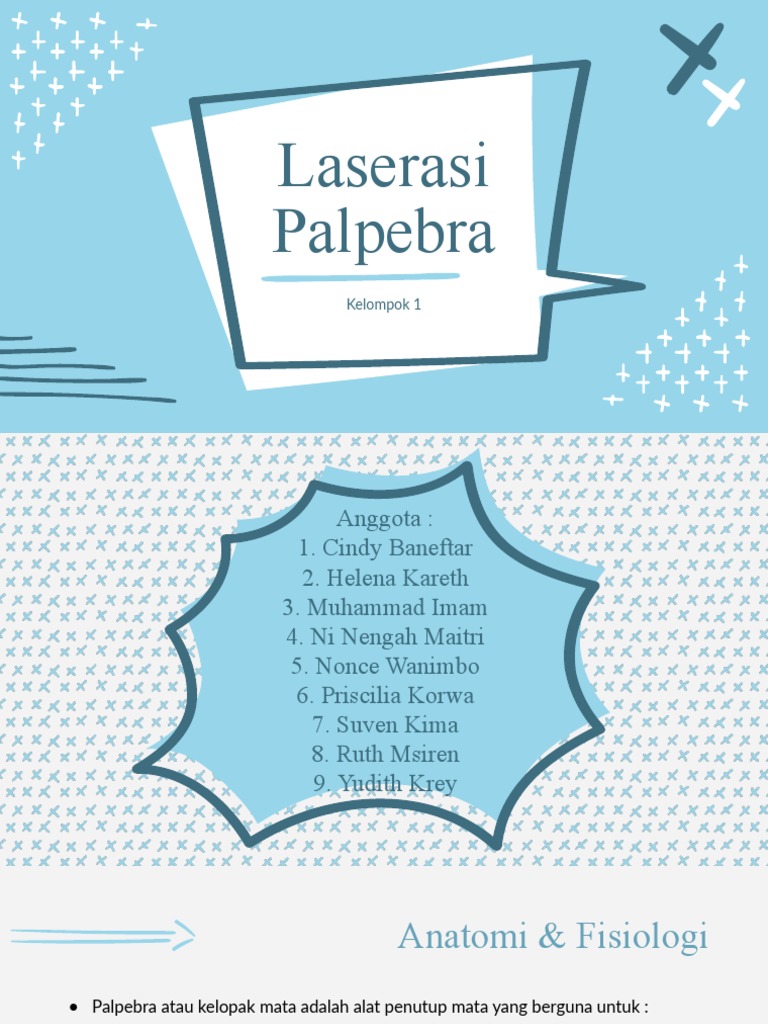 Laserasi Palpebra Kelompok 1 | PDF