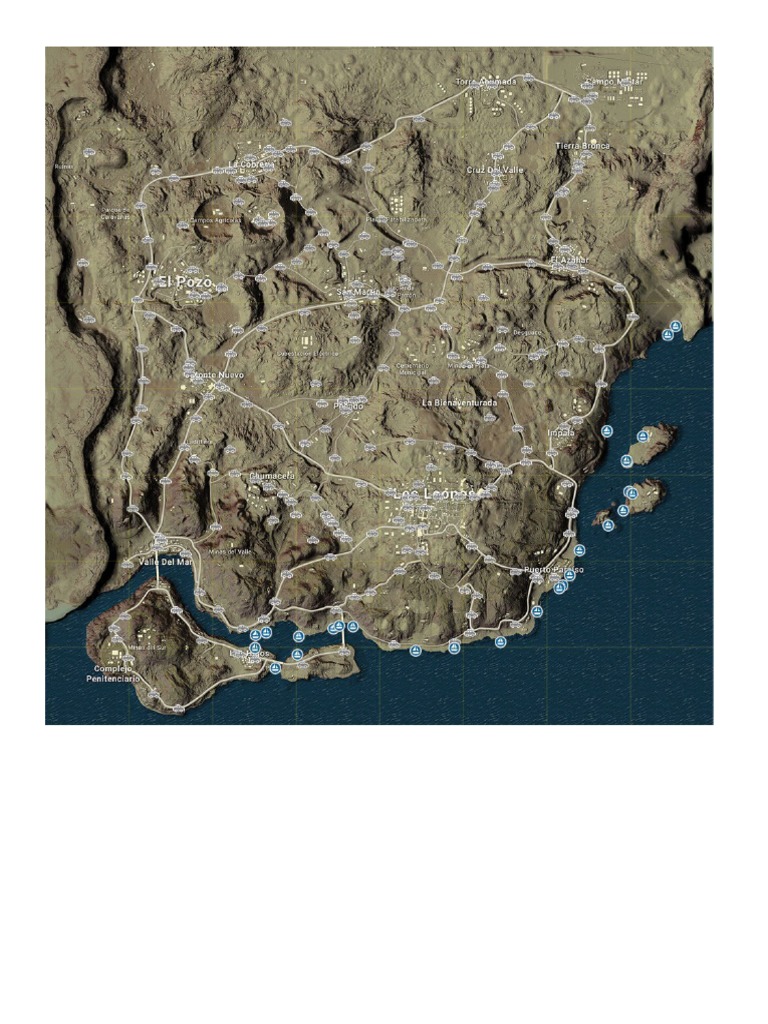 Pubg Maps | PDF