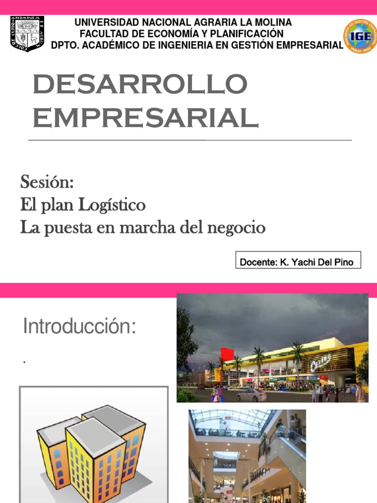 Plan Logistico Pdf Pdf Logística Sectores Economicos