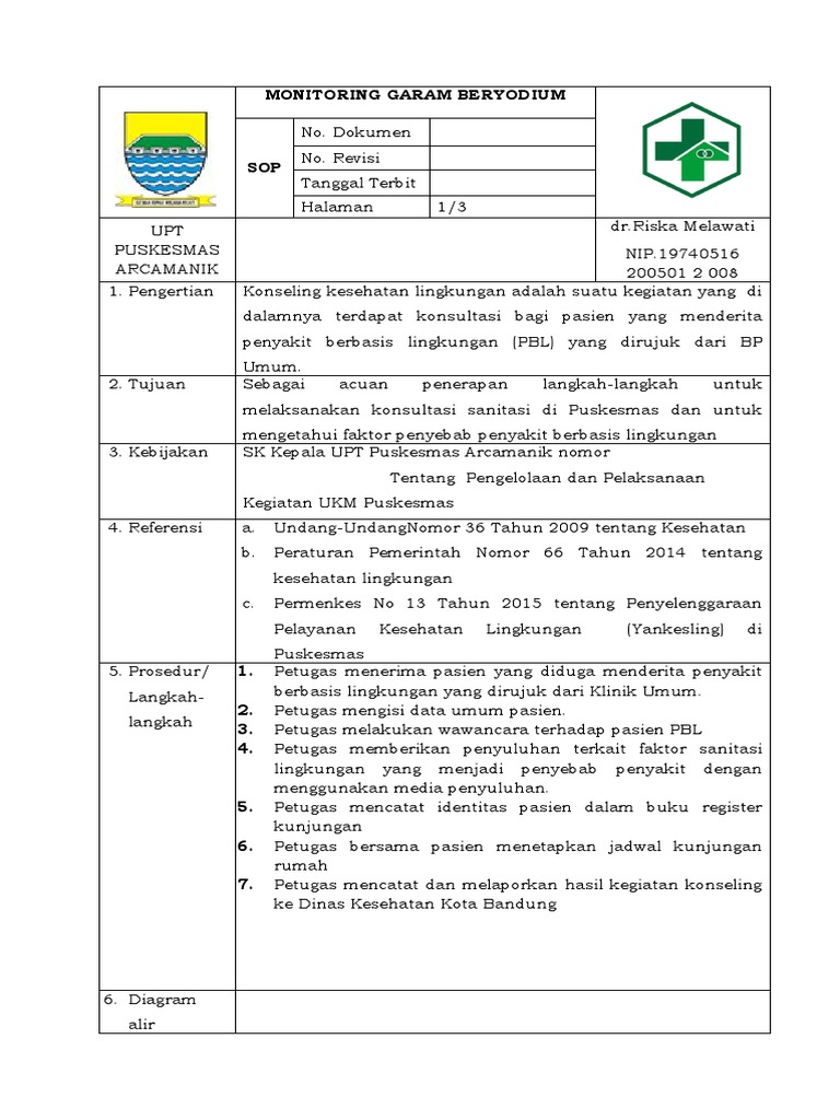 Daftar Tilik Konseling Kesling | PDF