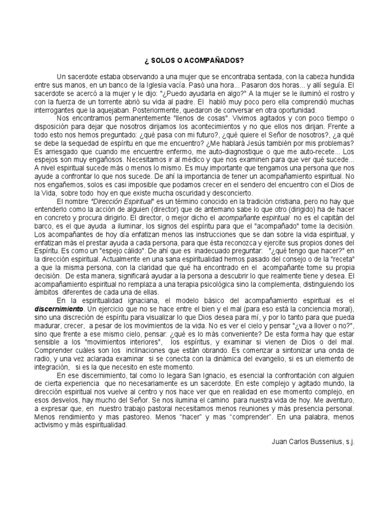 Solos o Acompañados | PDF | Religión y creencia | Science