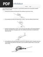 Speed and Velocity Practice Worksheet | PDF