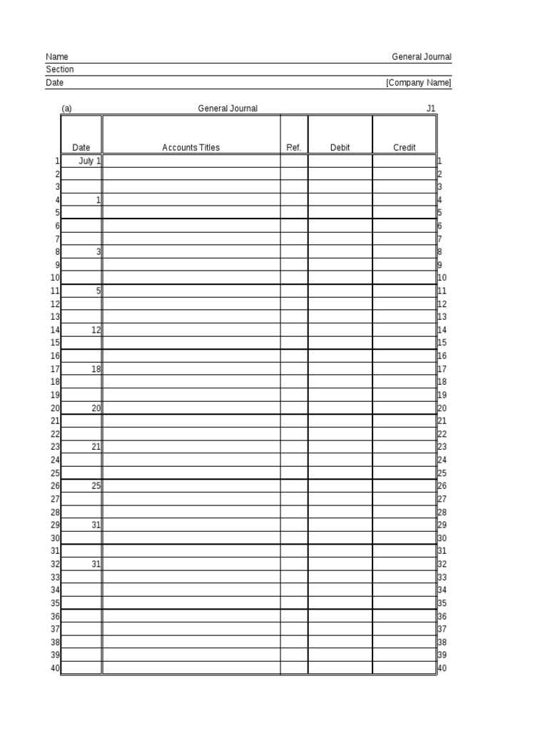 FAR Acc Templates | PDF | Debits And Credits | Expense