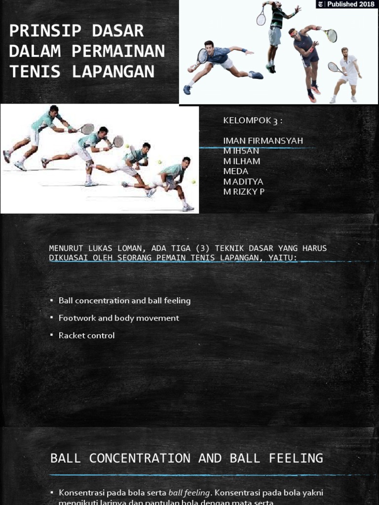 Prinsip Dasar Dalam Permainan Tenis Lapangan | PDF