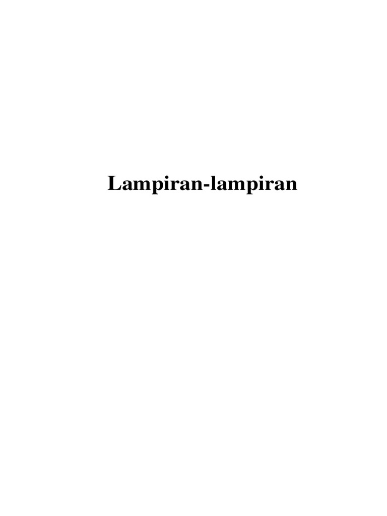 Lampiran | PDF