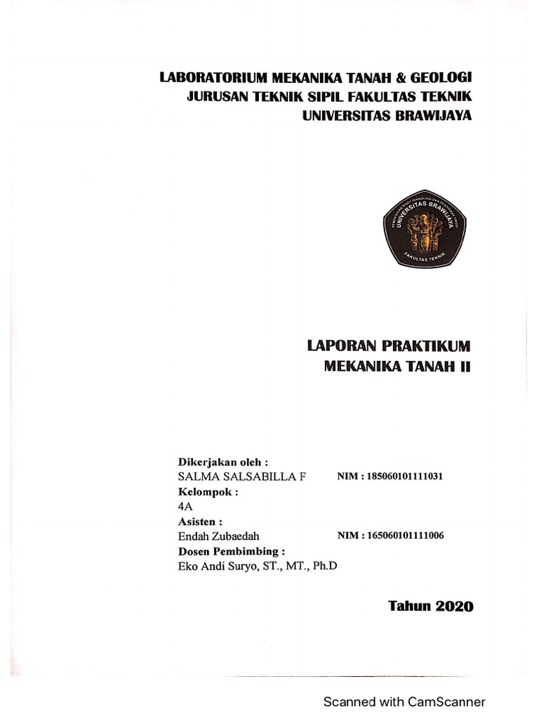 Laporan Praktikum Mektan2 - Salma SF PDF | PDF