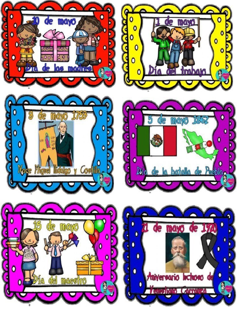 Efemerides Mayo | PDF | México | América del Norte