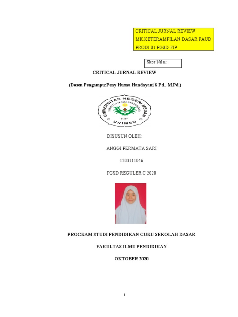 CJR Paud Anggi Permata Sari | PDF